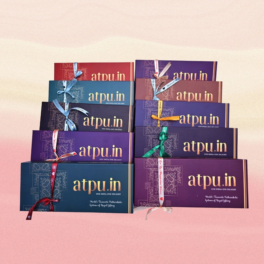 Wholesome Mega Family Pack Putharekulu (100 Pcs) | ATPU